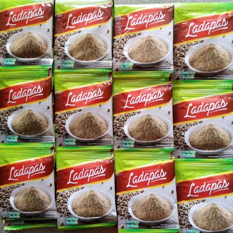 1 Renceng Isi 12 Sachet Lada Bubuk Ladapas Tabura / Merica Bubuk - Shop ...