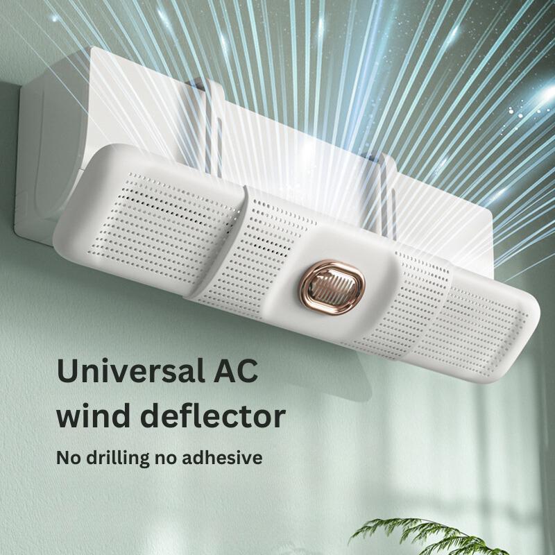 Ready Stock Universal Air Conditioner Wind Deflector Wall-Mounted ...