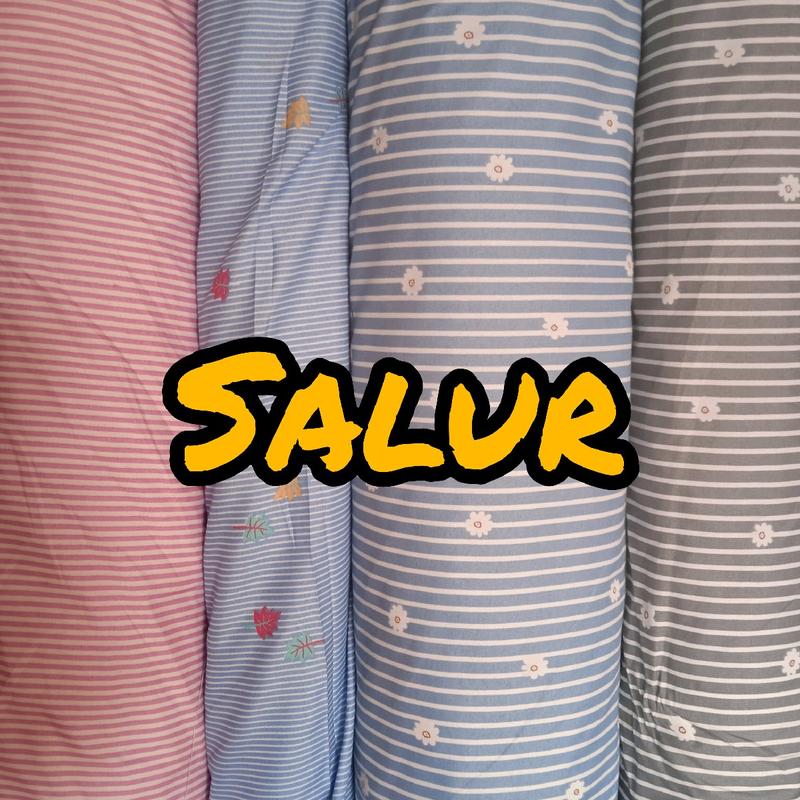 50cm x 240cm kain bahan polymicro motif sultan batik halus lembut ...