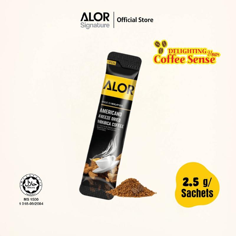 Alor Americano Freeze Dried Arabica Coffee (2.5g) (1 sachet) - TikTok ...