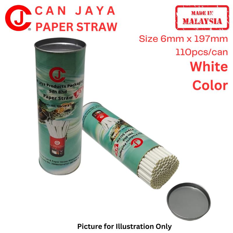Travel Pack Disposable Eco-friendly Paper Straw Diameter, D6mm - TikTok ...
