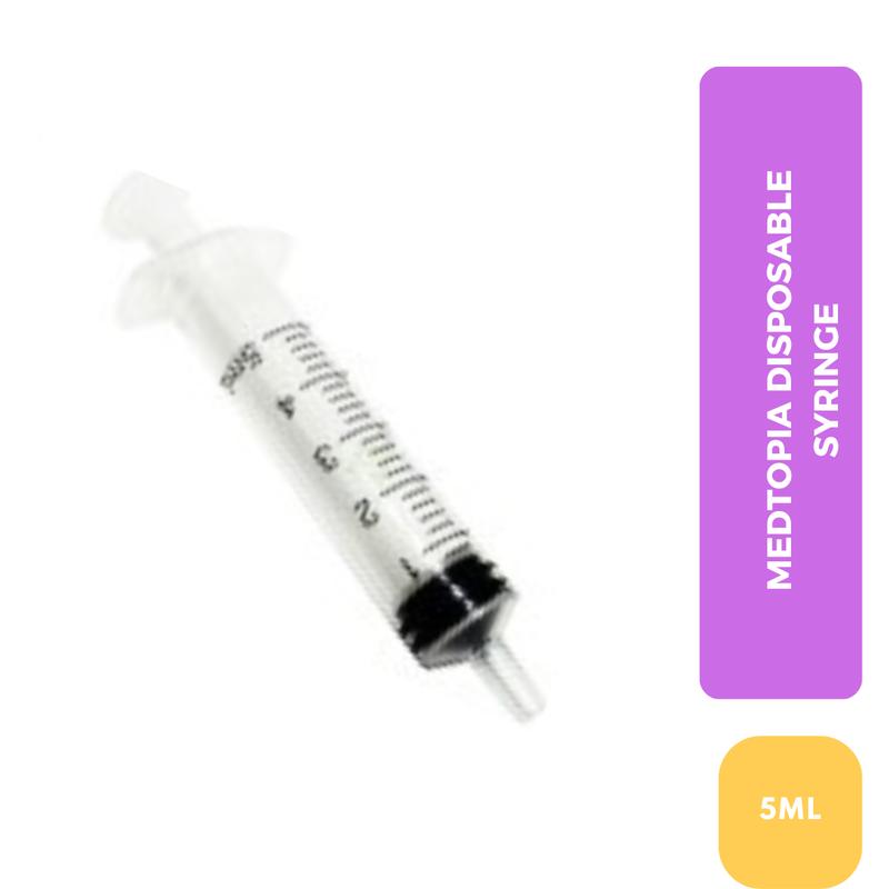 Medtopia Syringe 5ml ( Luer slip) - TikTok Shop Malaysia