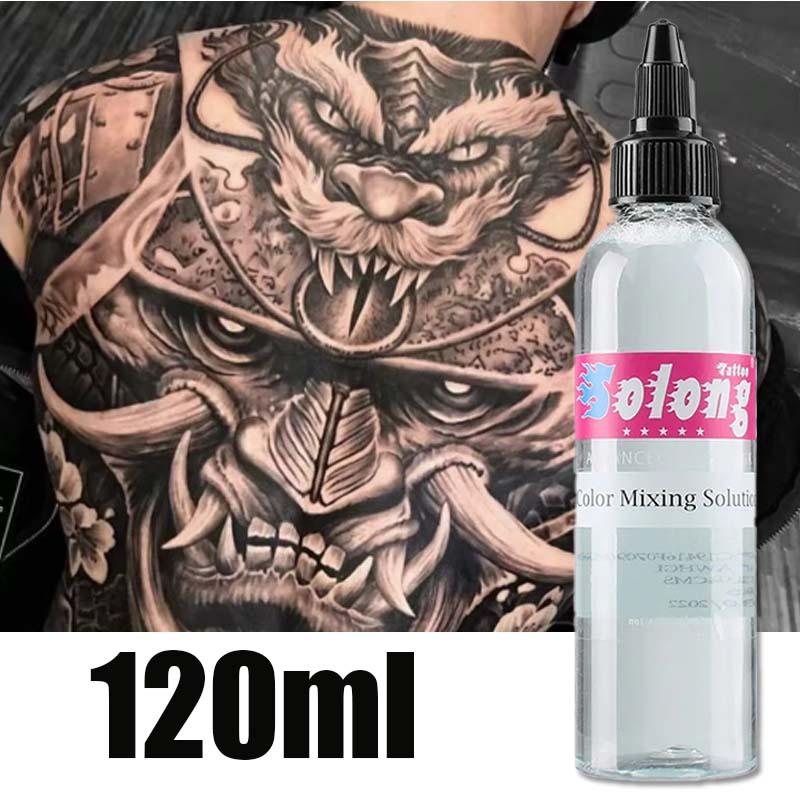 120ml Tattoo Ink Tinner Pu Tattoo Supply Solvent Thinner Paper - Shop ...