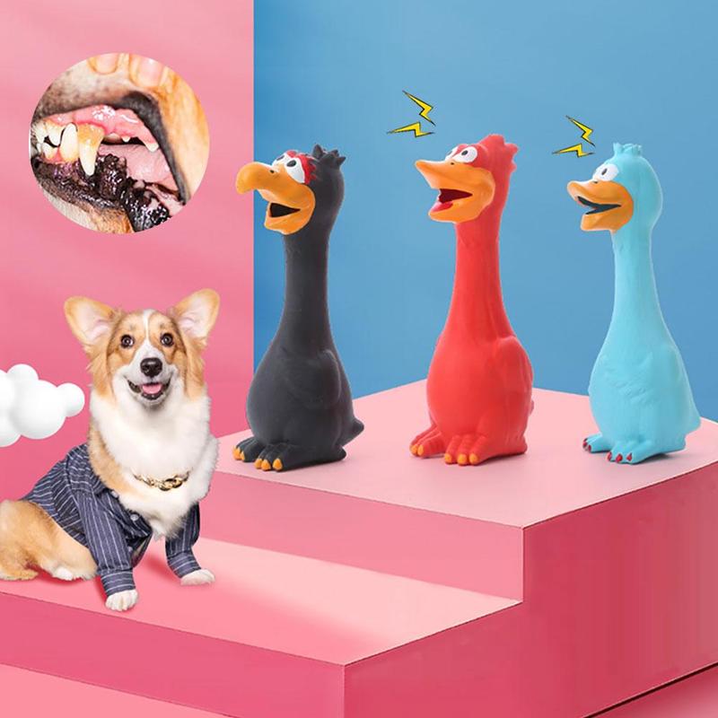 Bite Resistant Pet Screaming Chicken Sound Toy Dog Chewing Squeaky ...