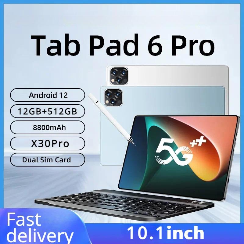 Tablet Android Pad 6 Pro 11.6 Inci Tablet 5G Wifi RAM 16GB ROM - Shop ...