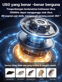 Promo MOCHICO [80000 meter tanpa tikus] Pengusir Tikus Ultrasonik Anti ...