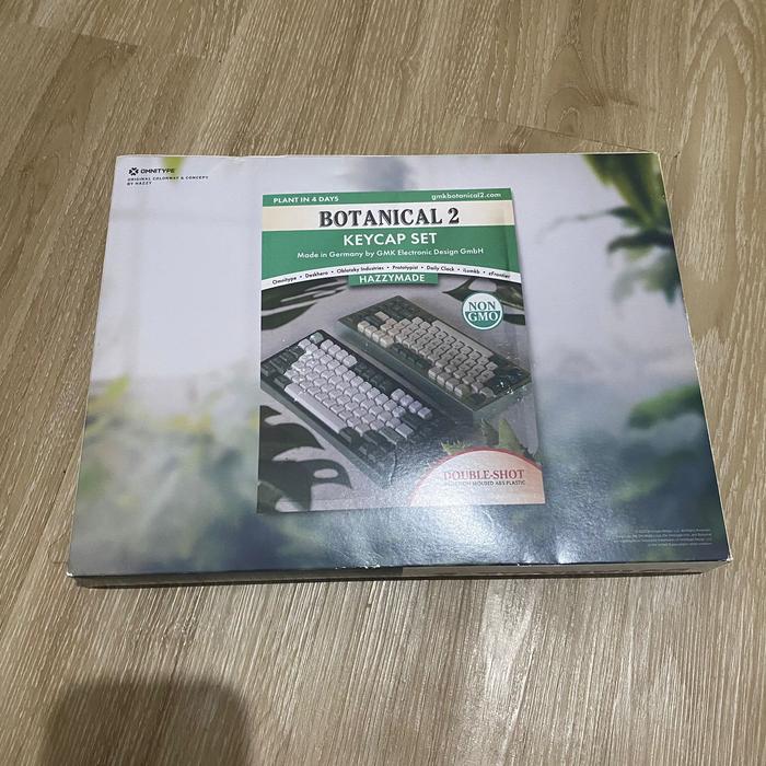 Promo GMK Botanical 2 Keycaps Mechanical Keyboard ABS Doubleshot Base + Add Kit Keycap - Kab ...