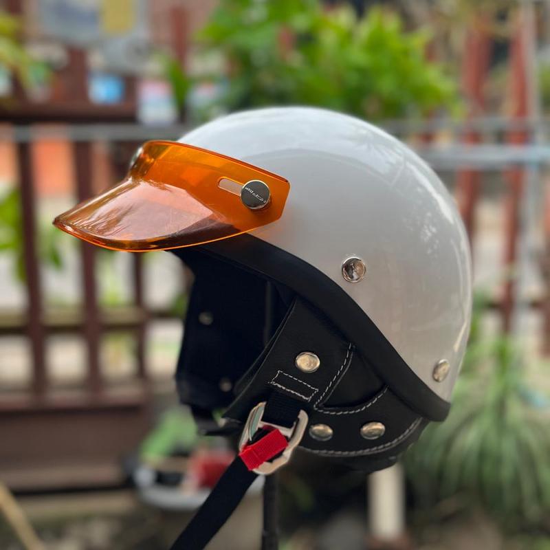 Helm Cooper Retro Include Pet Vintage - Shop | Tokopedia