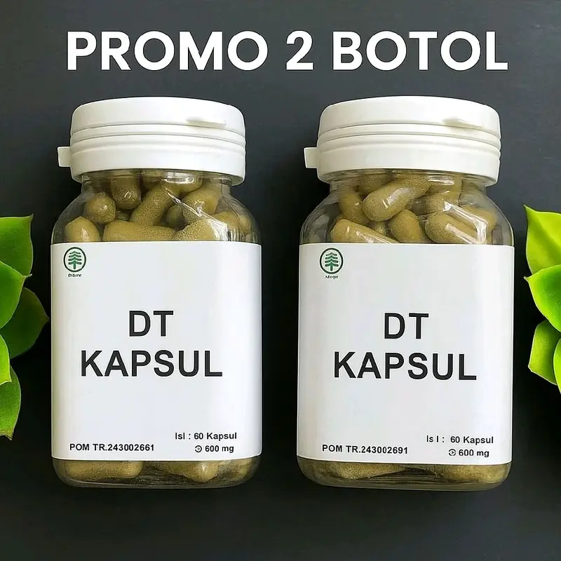 DT ISI 60 KAPSUL BPOM - Membantu Melancarkan Metabolisme Tubuh - Shop ...