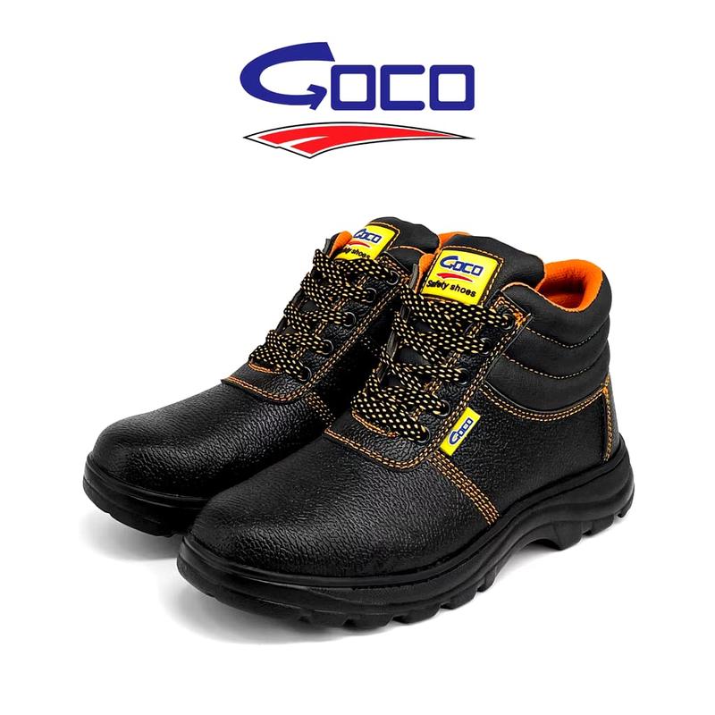 GOCO Safety Shoe Steel Toe Cap Mid Sole Medium High Cut Safety - TikTok ...