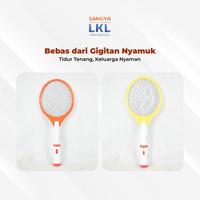 Promo LKL Raket Nyamuk Charge 305‑5 – Raket Nyamuk Cas + Senter LED ...