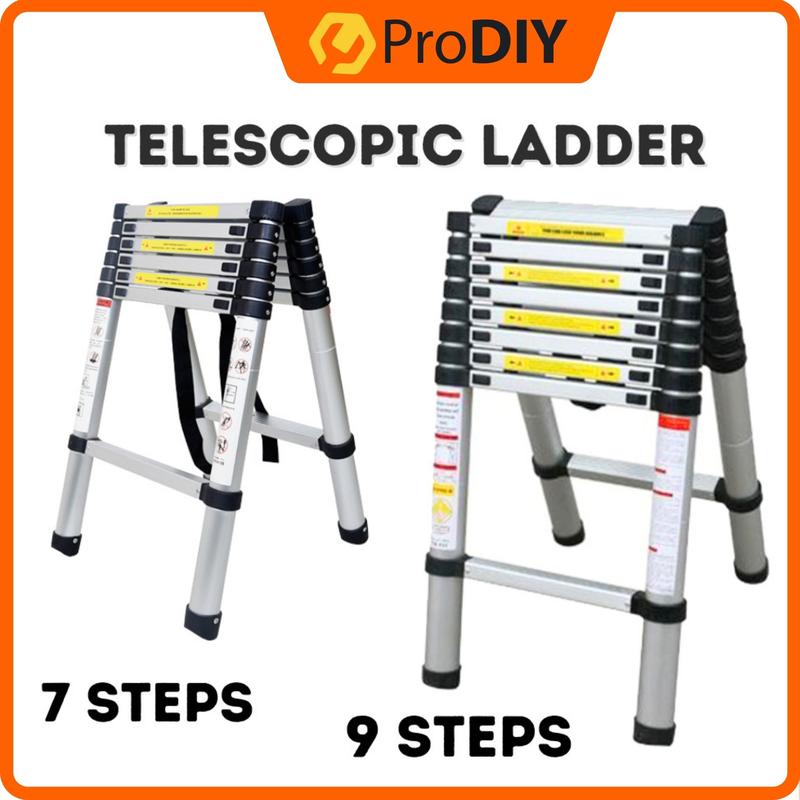 DS2 / DS26 Double-Sided Telescopic Extendable Aluminium Ladder - TikTok ...