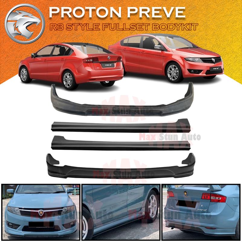 PROTON PREVE R3 LOOK FULLSET BODYKIT (R-3) SKIRT LIP FOR PREVE - TikTok ...