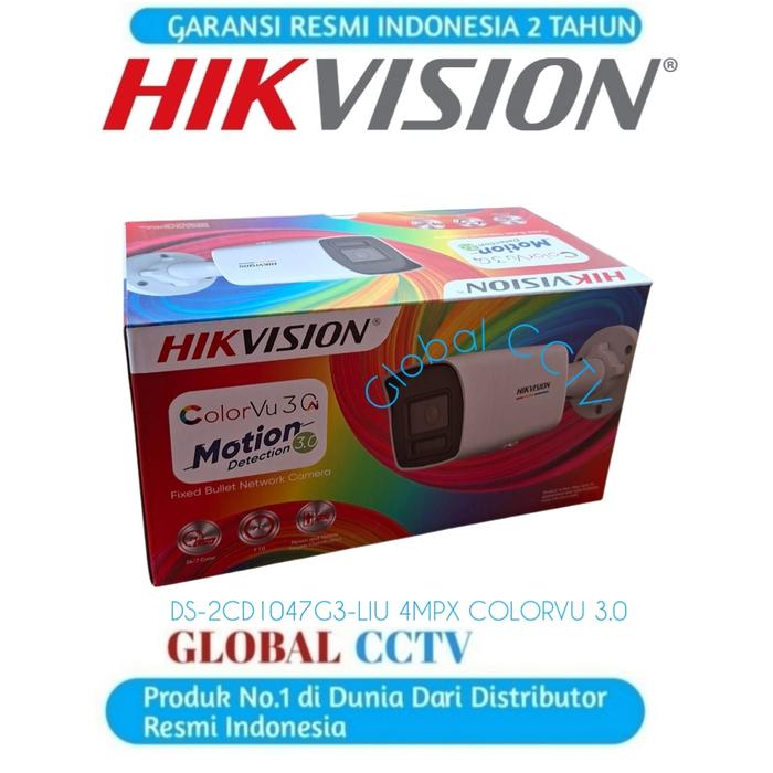 Jual Hikvision 4 MP ColorVu with Smart Hybrid Light DS-2CD1047G3-LIU ...