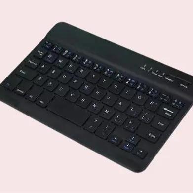 Taffware Wireless Bluetooth Keyboard Rechargeable - KM78D [Hitam ...