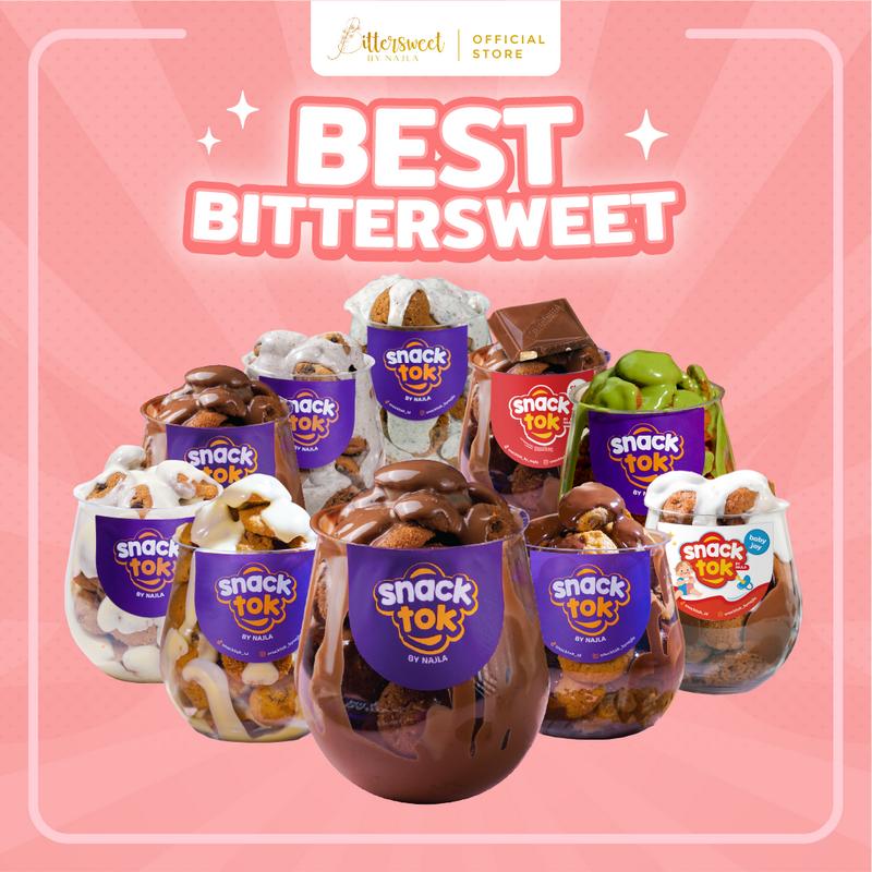 BEST SNACK [ Bittersweet by Najla ] Satuan Snacktok ( Pilih Variant ...