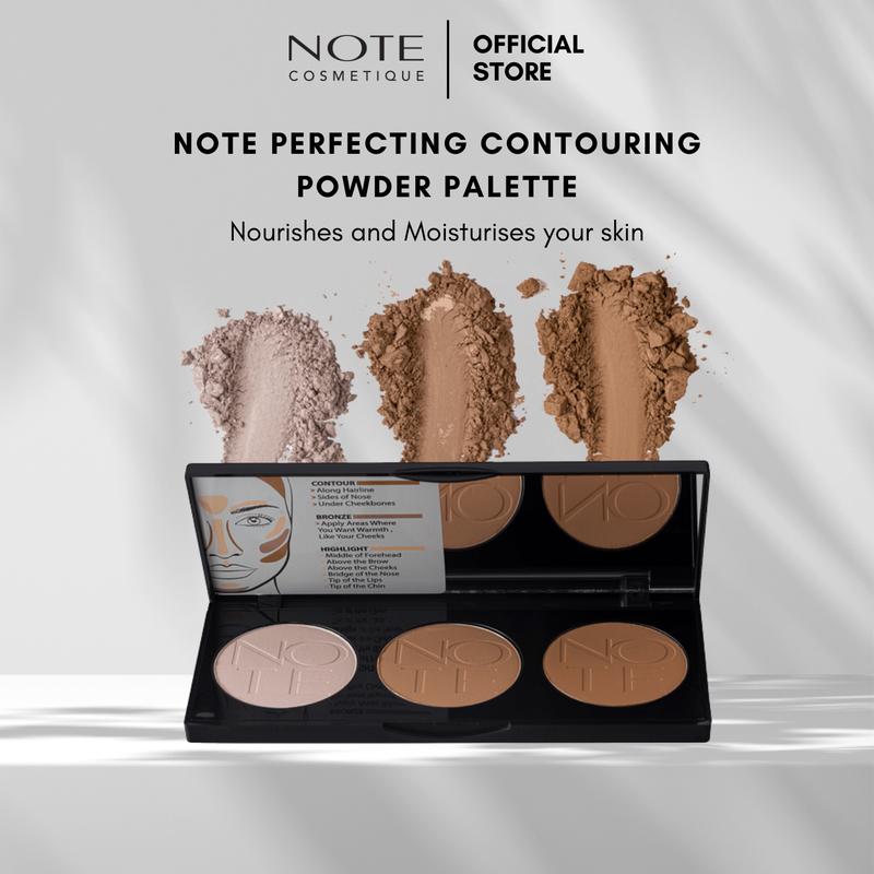 Note Cosmetics Perfecting Contouring Powder Palette - TikTok Shop Singapore
