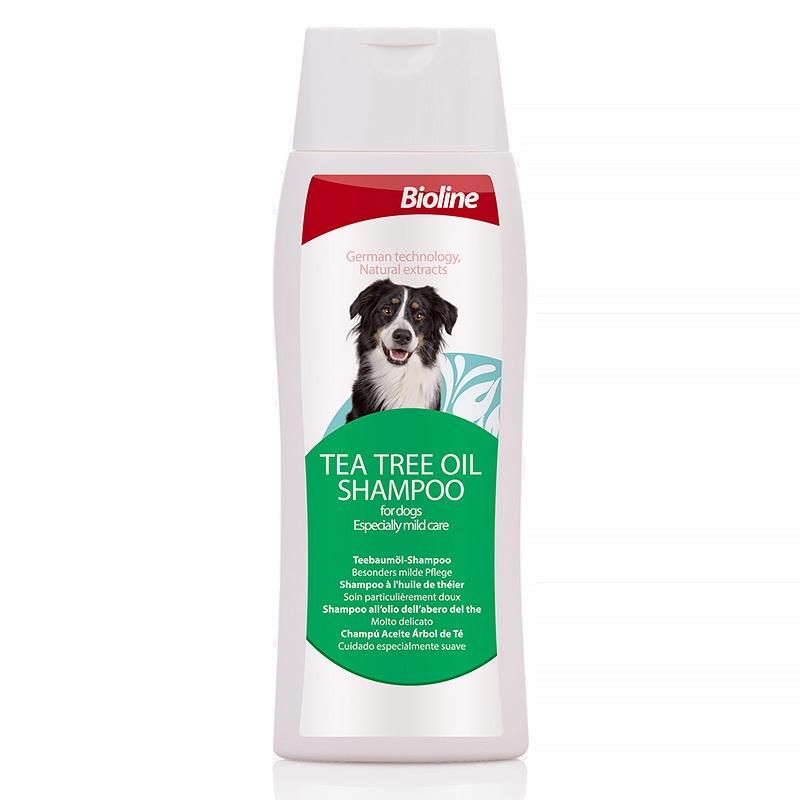 Bioline Tea Tree Shampoo 250ml For Dogs -Skin - TikTok Shop Singapore