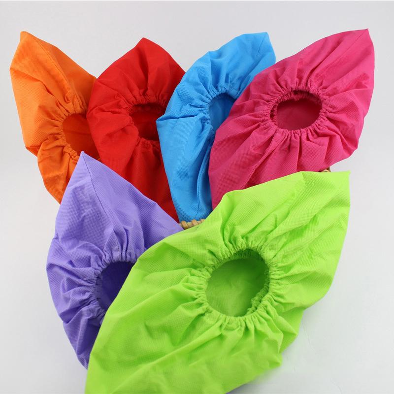 1 Pair Disposable Non-woven Shoes Covers for Home Guest Use Anti ...
