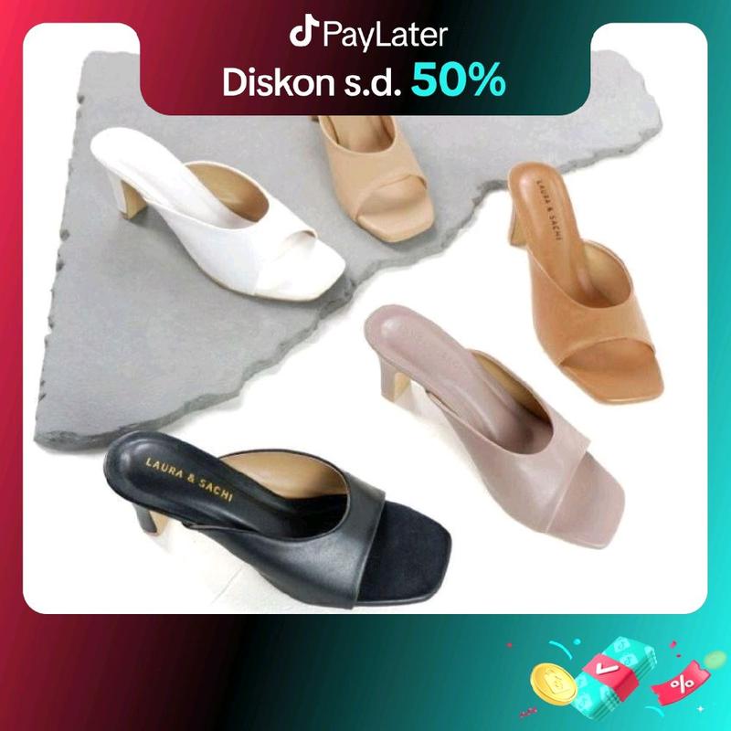 Sandal Heels Hak Tahu 5 CM LOURA - Shop | Tokopedia
