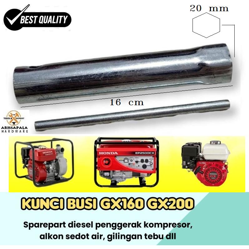 Kunci Busi Genset Engine OHV GX 160/200 diesel Jenset Sedot air alkon ...