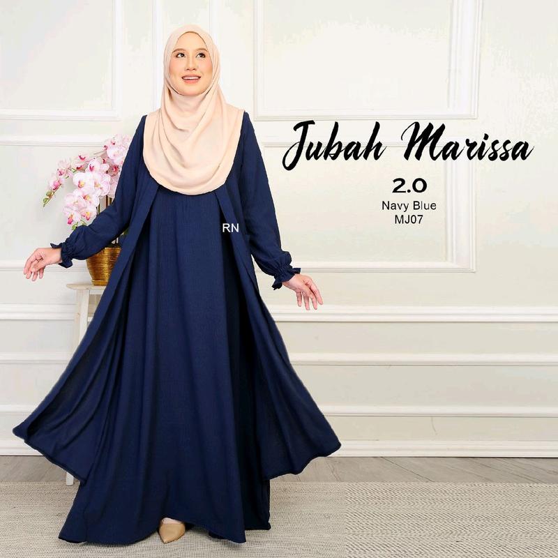 JUBAH MARISSA 2.0 baju raya 2024 - TikTok Shop Malaysia