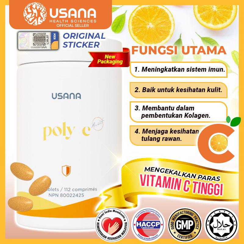 USANA Poly C 120 tablets Original Ready Stock Cepat Sampai Vitamin ...