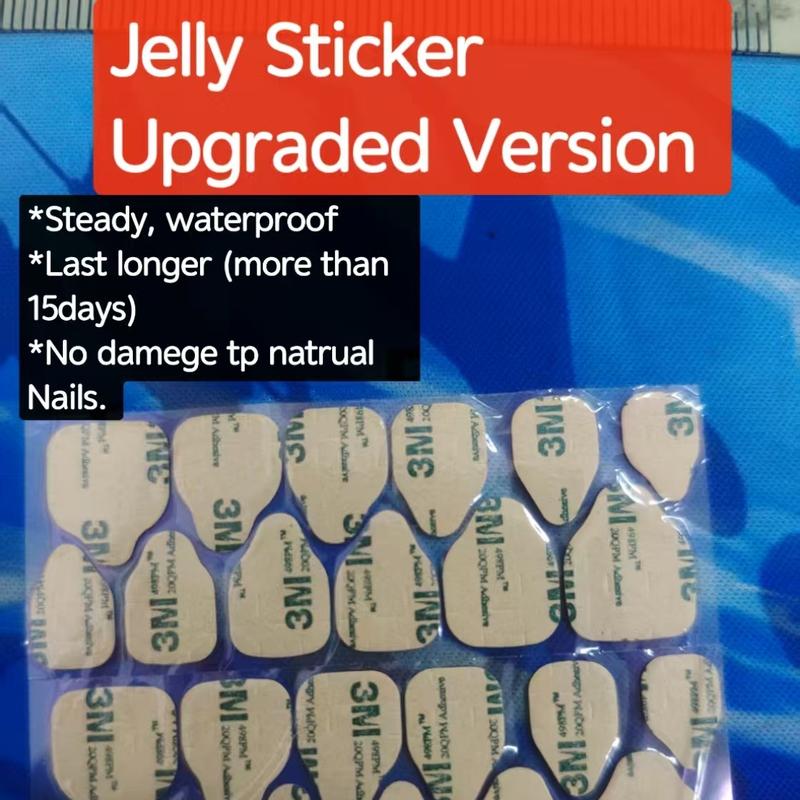 [5 Sheets] Super Sticky Jelly Sticker 3MOLD Adhesive Tape Fake - TikTok ...