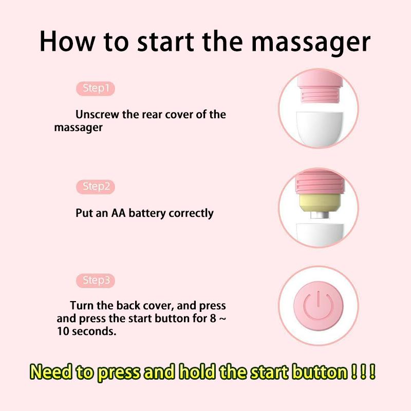 Mini portable massage massager for female massage electric wireless ...