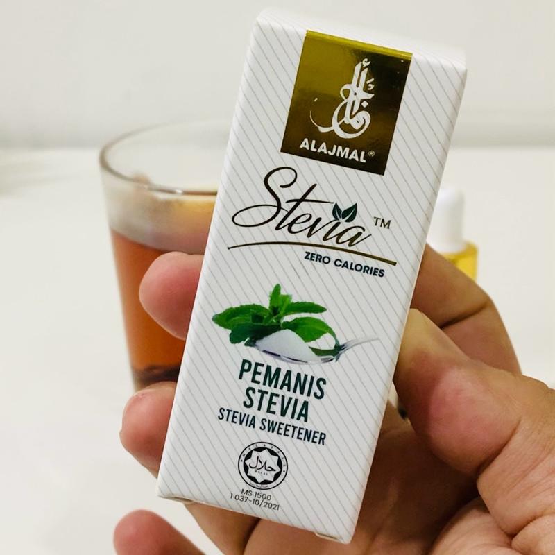 1 Botol Stevia Alajmal | Ajmal-Pemanis stevia, gula stevia,Sugar ...