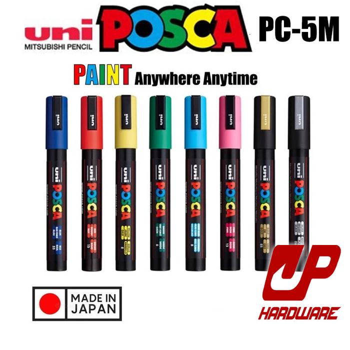 Jual UNI POSCA PC-5M Paint Marker (Medium Point) INTERNATIONAL - 24 ...