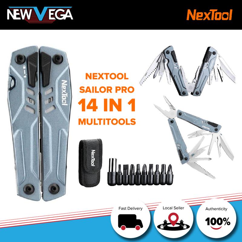 NexTool Sailor Pro 14 In 1 Multi-Function Tools Multitools Folding - TikTok Shop Malaysia