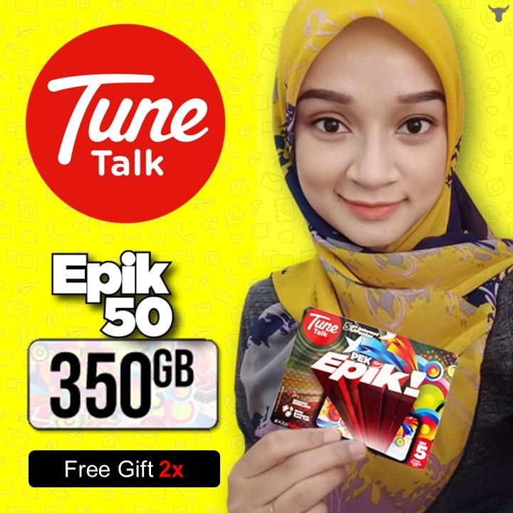 Tune Talk Simkad / Panggilan Tanpa Had / Semua Data Boleh Hotspot ...