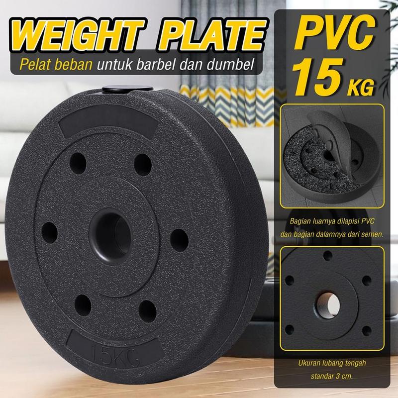 Bettegrow PVC Weight Plate Barbel Dumbell Rubber Cement Plates - Shop ...