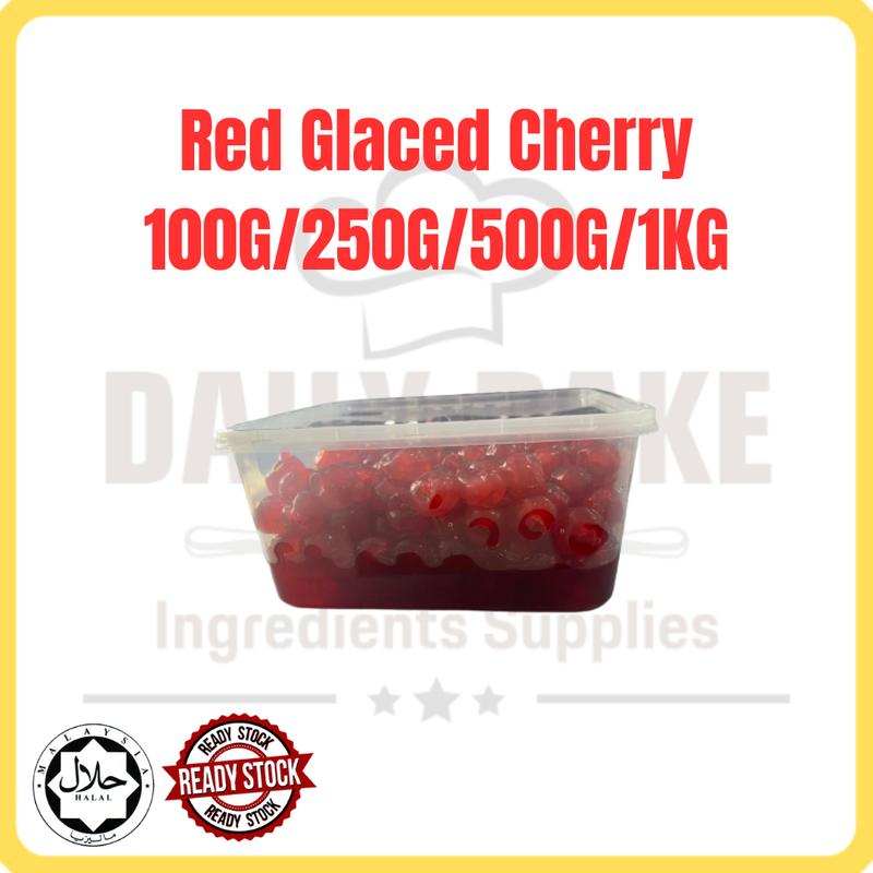 Red Glaced Cherry 100G 250G 500G 1KG/Cherry Glaced Merah/Ingredients ...