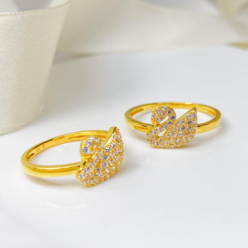 CINCIN ANGSA MINIMALIS EMAS 916 - TikTok Shop Malaysia