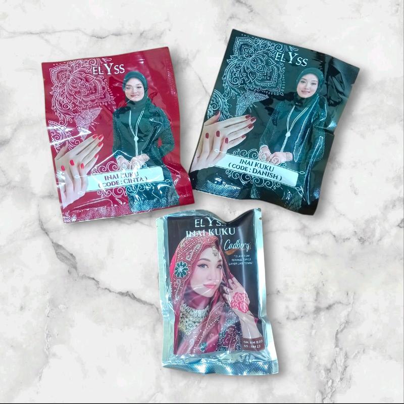 Elyss Inai Kuku Polish dengan Warna Alami dan Perkuatan Kuku - TikTok ...