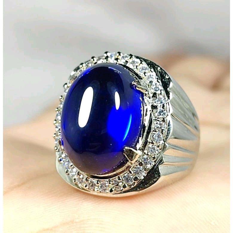 Cincin Batu Nilam Asli All size Available Rings Gelap - TikTok Shop ...
