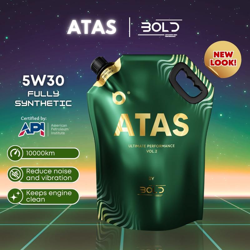 BOLD ATAS X SIRIM [ OSP + PAO ] 5w30 4L Top Grade API SP Fully ...