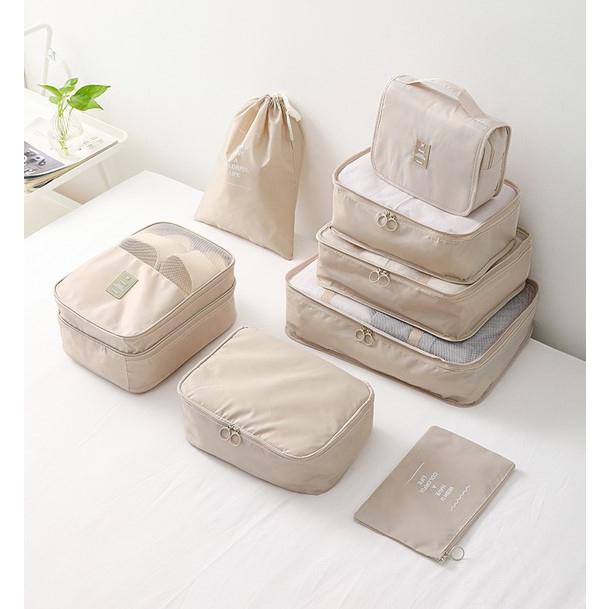 7/8/9 in 1 travel organizer Thickened Zip packing cubes New upgrade ...