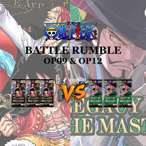 ONE PIECE TCG CARD GAME : RUMBLE OP09 & OP12 - TikTok Shop Malaysia