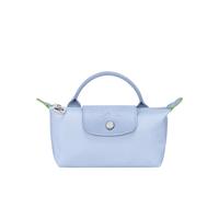 Jual Longchamp Le Pliage Green Pouch With Handle Sky Blue - Kab ...