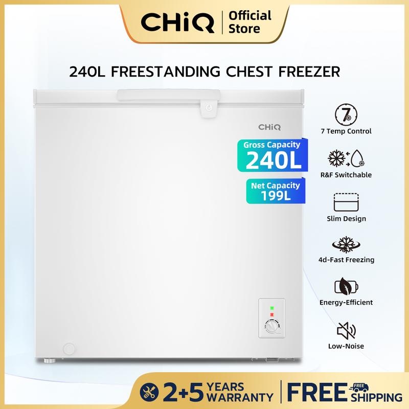 CHiQ 240L CCF199 convertible chest freezer 4D-Fast Freezing - TikTok ...