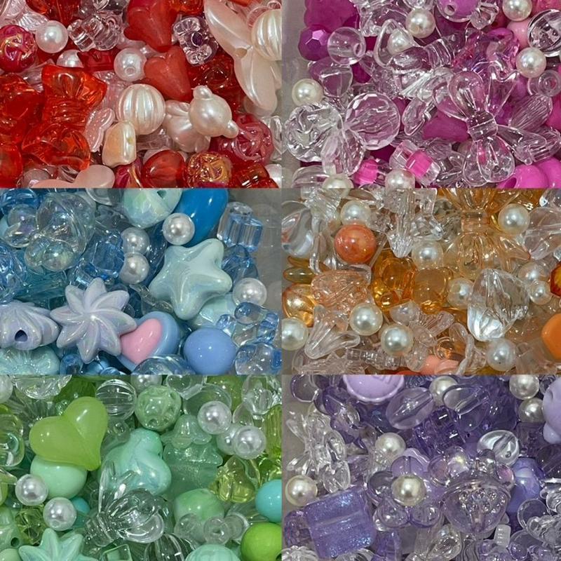 Beads with Mix Design for DIY project 50g to 100g - TikTok Shop Malaysia