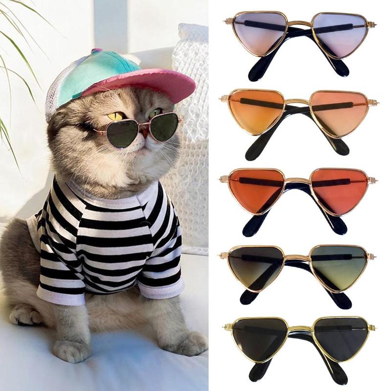 1PC Cool Pet Cat Glasses Dog Glasses For Little Dog Cat Sunglasses ...
