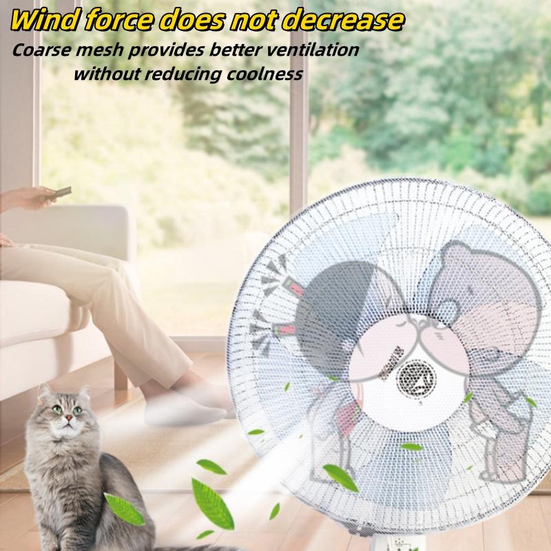 Electric fan safety cover, protective mesh cover, anti child - TikTok ...