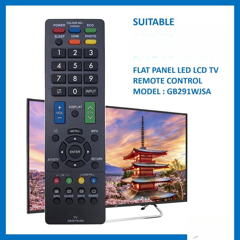 Alat Kawalan Jauh Televisyen LED TV Rasmi Sharp, Serasi dengan - TikTok ...