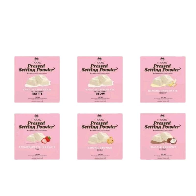 MAAEZ PRESSED SETTING POWDER spf30 Makeup - TikTok Shop Malaysia