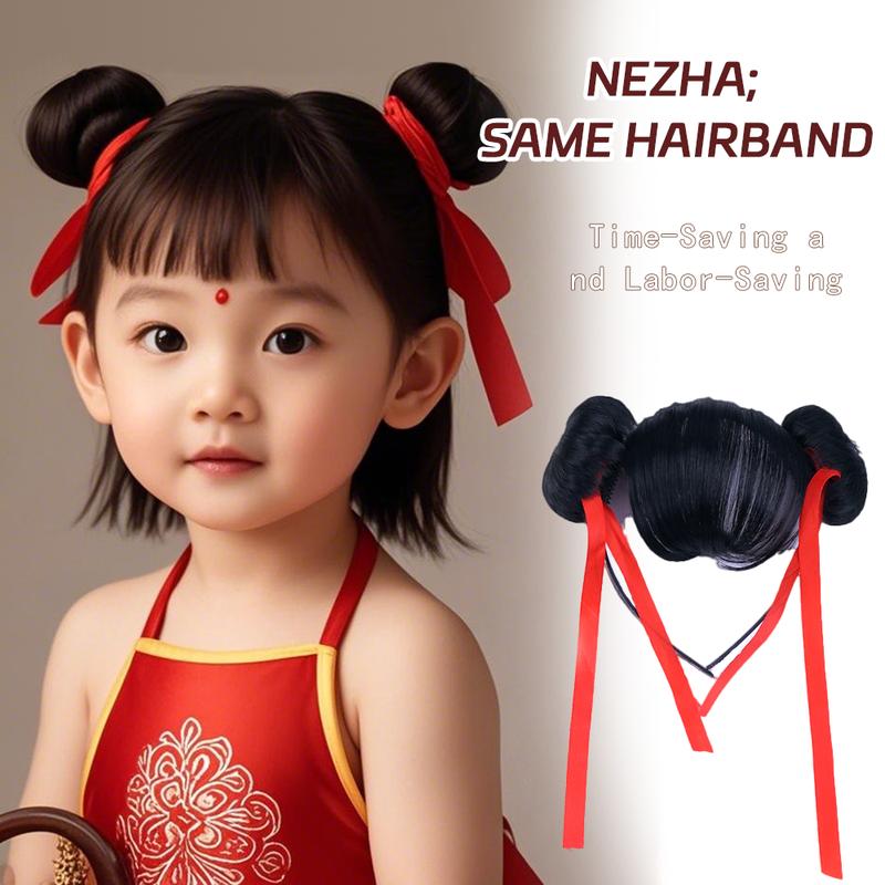 Anime Character Nezha Same Style Ball Headband Hair Accessor - TikTok ...