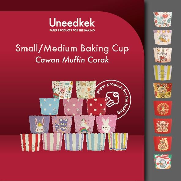 Uneedkek Cup Cake Cup Bekas Kek Cawan Muffin Baking Cup Kitchenware ...